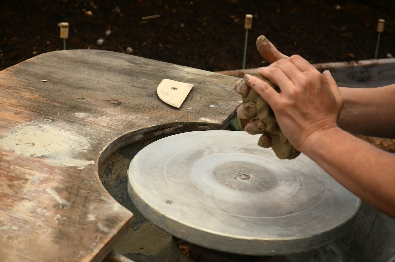 Inkwell Inspirations: Sent to the Pottery Wheel for a Writing Lesson