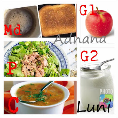 Idee de meniu sănătos pentru o săptămâna by Adnana