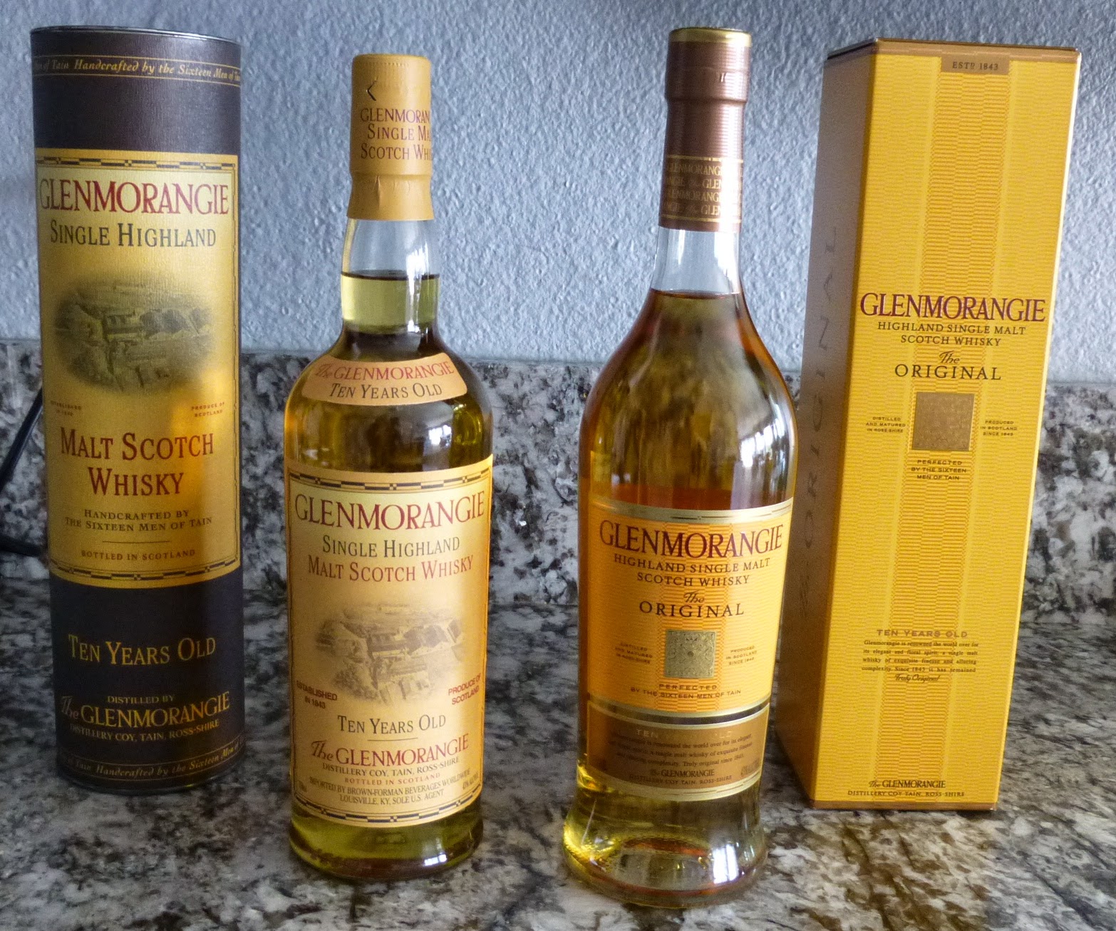 Diving for Pearls: Taste Off! Glenmorangie 10 (old label) versus ...