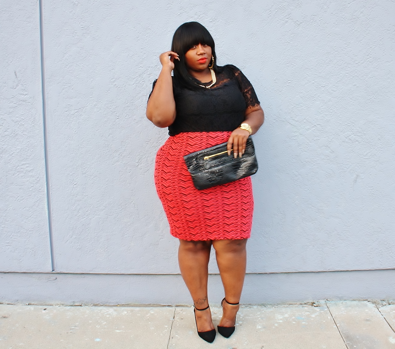 LACE N LEOPARD: Statement Staples.