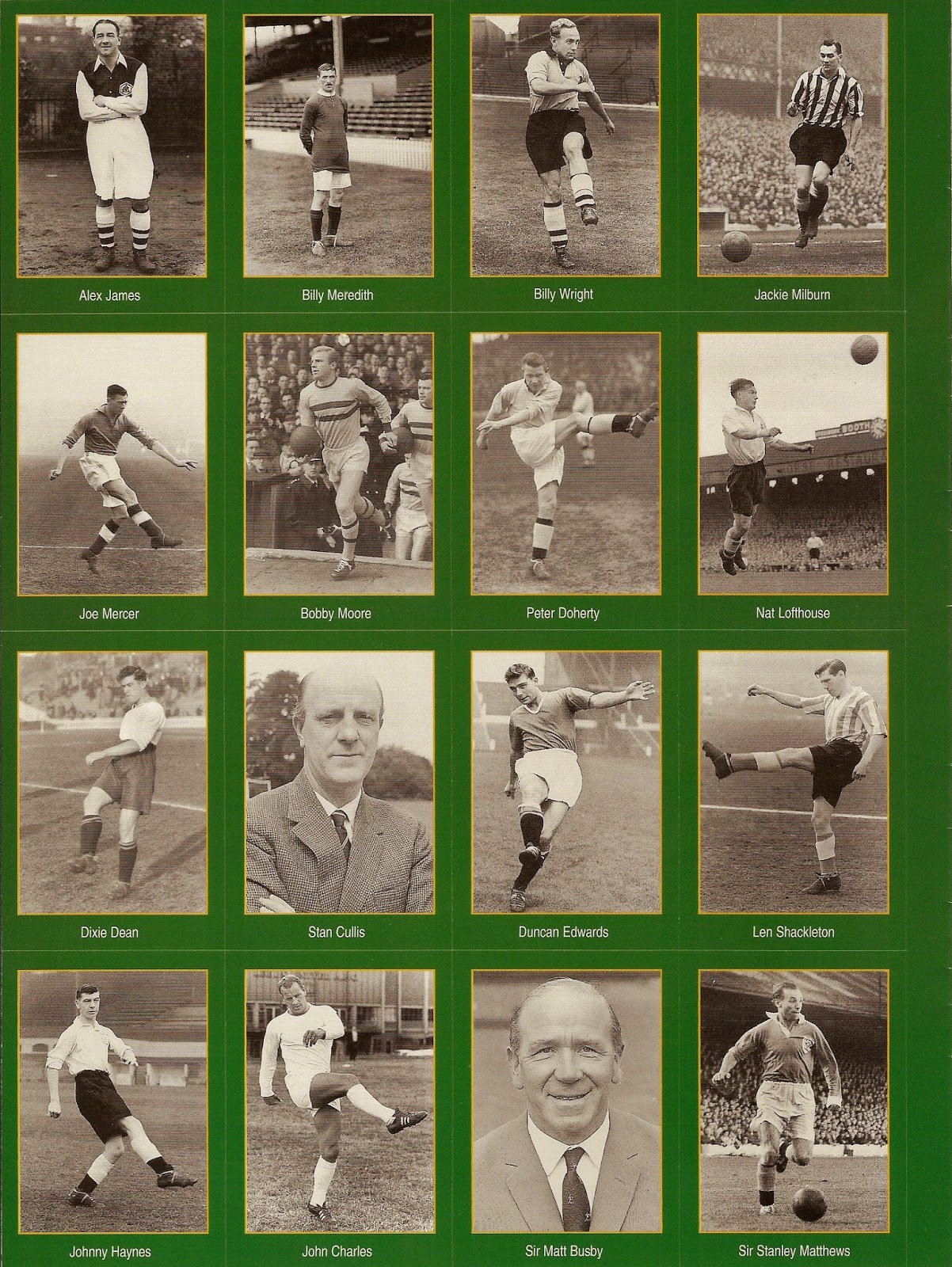 Football Cartophilic Info Exchange: Royal Mail - Football Legends (2)