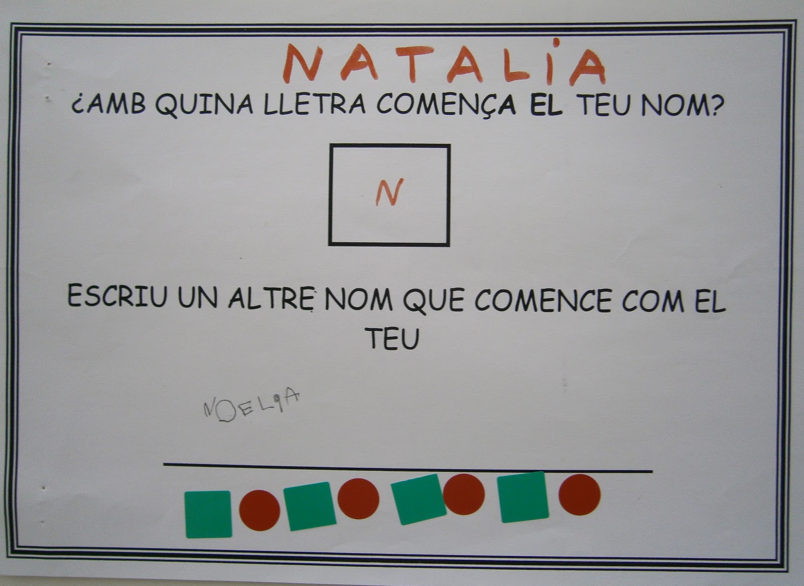 LA CLASE DE MIREN: mis experiencias en el aula: YA SABEMOS ESCRIBIR ...