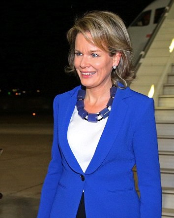 Royal Family Around the World: Humanitarian visit of Queen Mathilde to ...