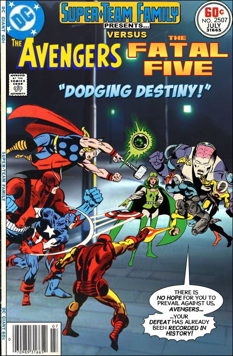 Super-Team Family: The Lost Issues!: The Avengers Vs. The Fatal Five