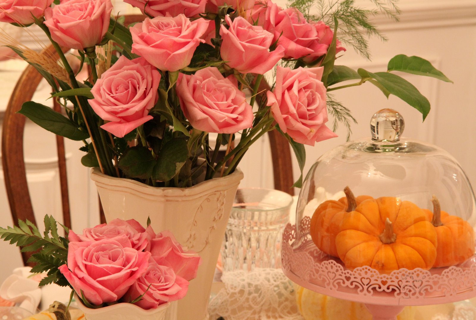 A Little Loveliness: A Little Pink Thanksgiving
