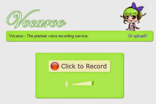 Tech Tools for English Teachers: Vocaroo