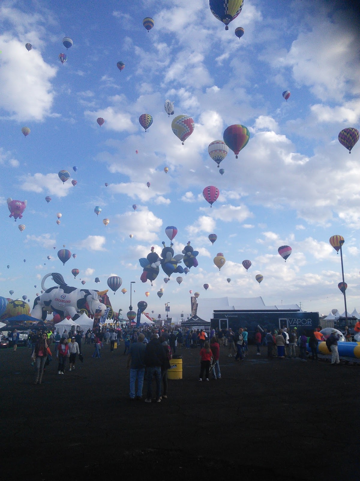 Having Fun At Albuquerque International Balloon Fiesta