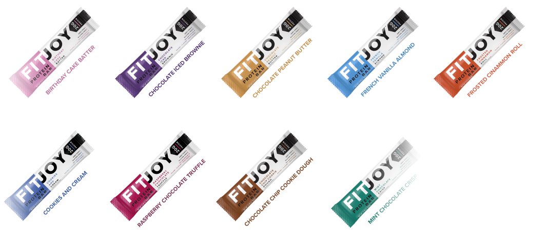 Fitness For The Rest of Us: FitJoy Protein Bars: 20 Grams Protein, GMO ...