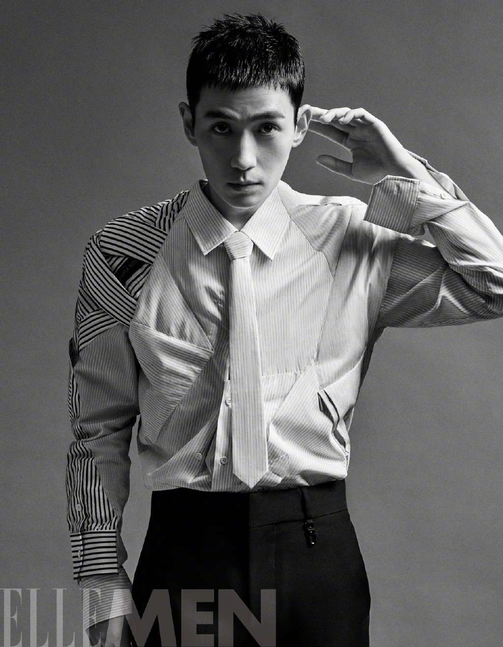 Zhu Yilong para ELLE Men China Agosto 2020