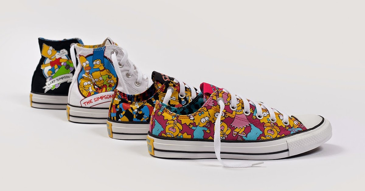 FACTORY78: FASHION: Converse x The Simpsons 2014 Fall Collection