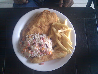 Comendo por Ae!: Frango a Cubana - Bar do Marcio - PE