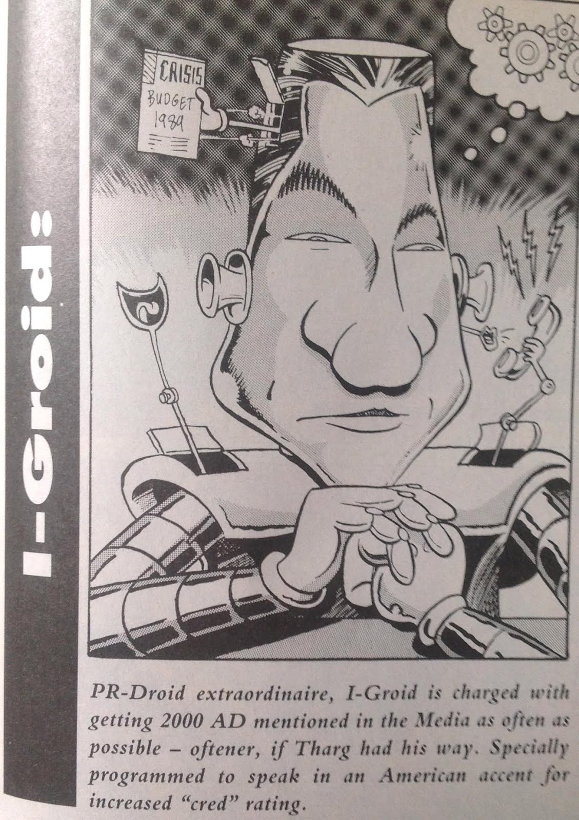 Heroes of 2000 A.D.: No. 80 Igor Goldkind; No. 80½ Michael Molcher