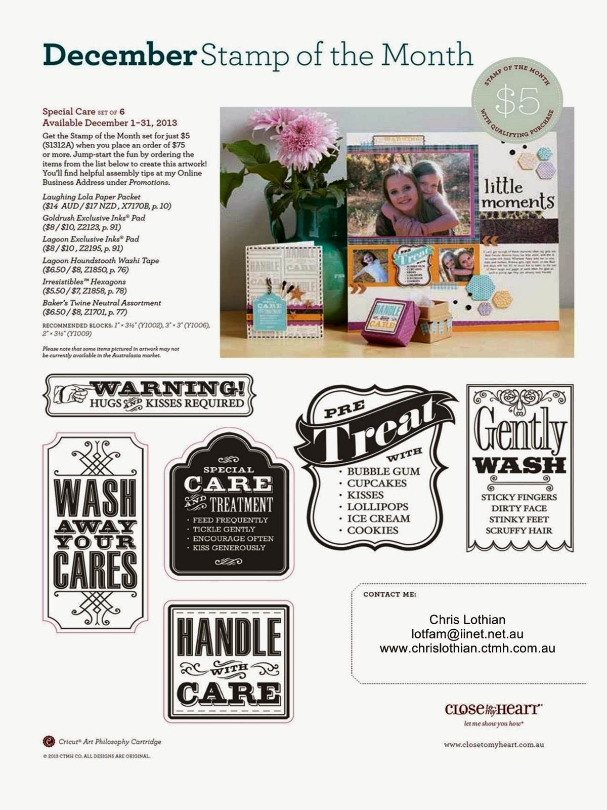 Christine's Creative Capers: December Stamp of the Month