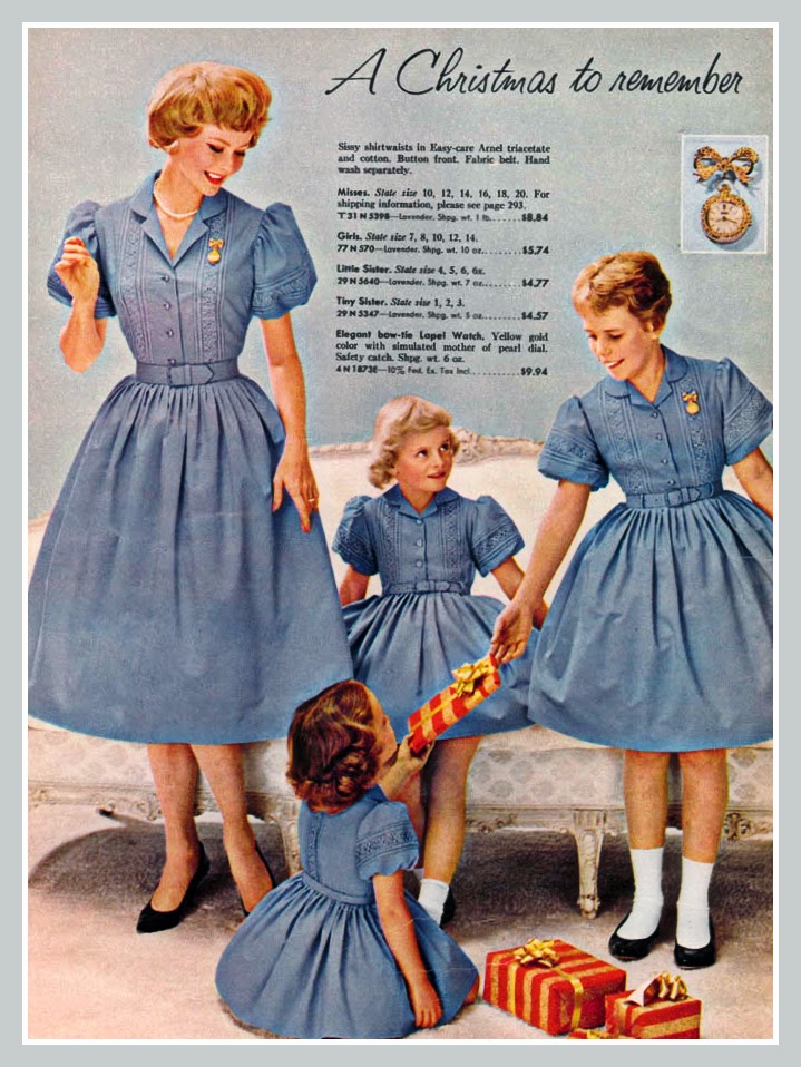 EverythingCroton: CHRISTMAS FASHIONS 1959