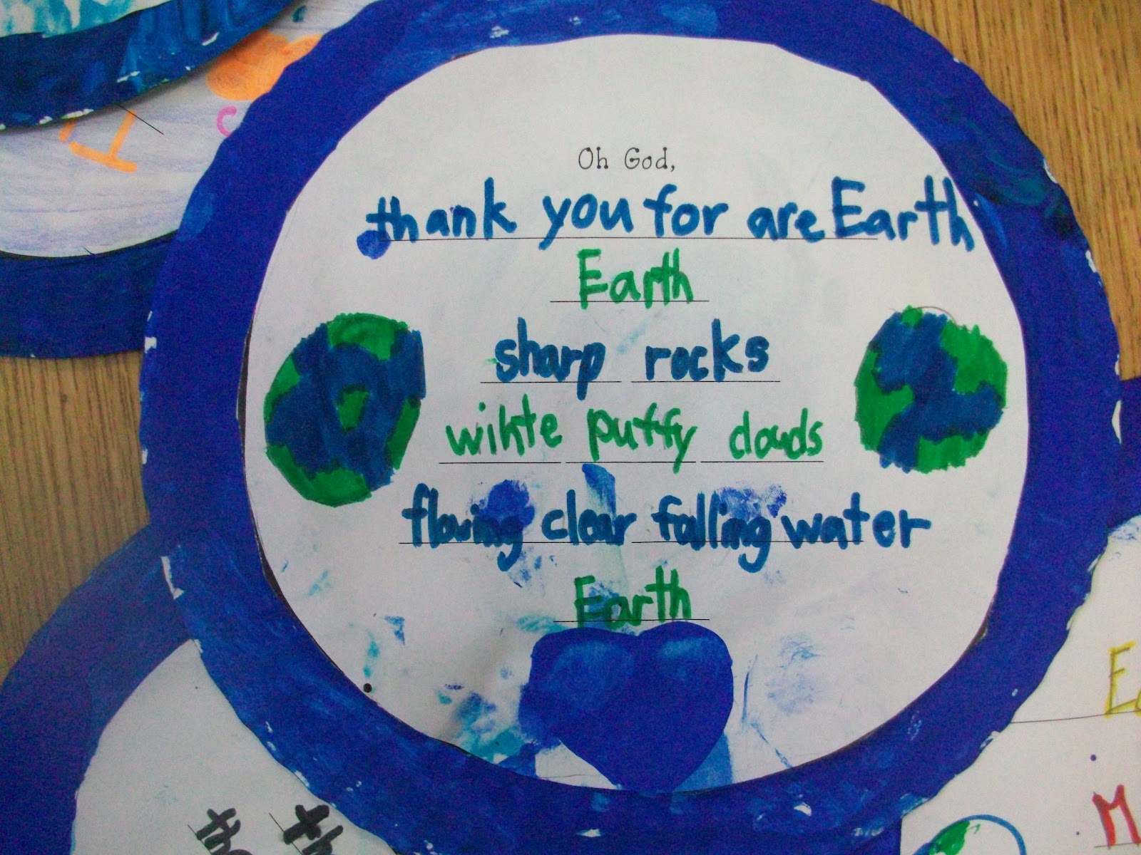 Earth Day Poem Kids - Worksheet24