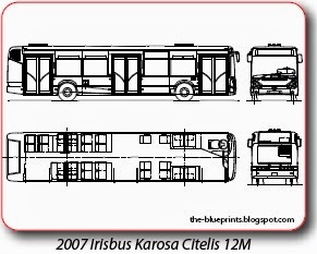 Vector Blueprints - Cars, Trucks, Busses and others: Irisbus - Vector ...