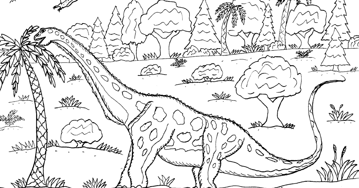 Robin's Great Coloring Pages: Patagotitan New Biggest Dinosaur