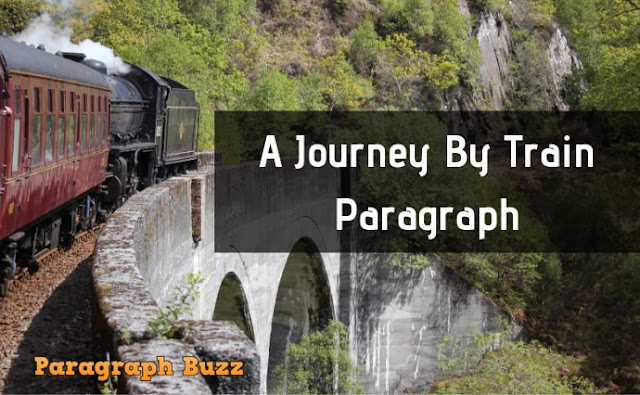 A Journey by Train: Paragraph
