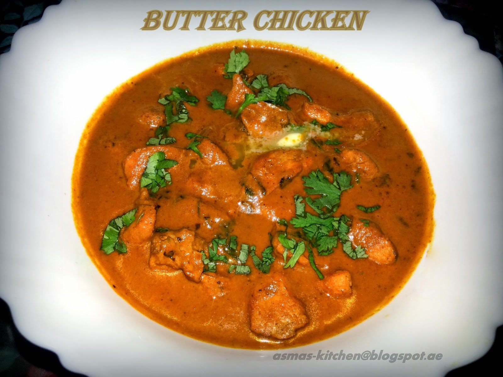 asma's kitchen: Butter Chicken [boneless]