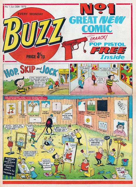BLIMEY! The Blog of British Comics: BUZZ No.1 (1973)