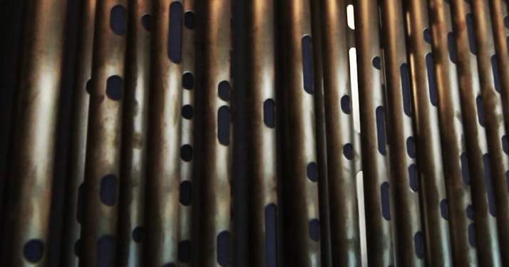 SOFTlab creates light organ by layering an array of LED-filled brass ...