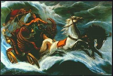 The legend of Nyi Roro Kidul, Queen of the south coast of Java island ...