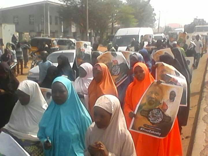 Photos: Despite ban, Shittes hold protest in Kaduna state