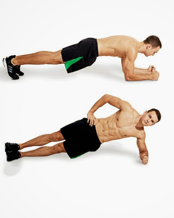 TOTAL-BODY CARDIO PLANK/SIDE PLANK COMBO | Be An Athlete