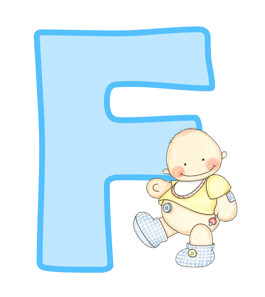 Alfabeto con lindo bebé. - Oh my Alfabetos!