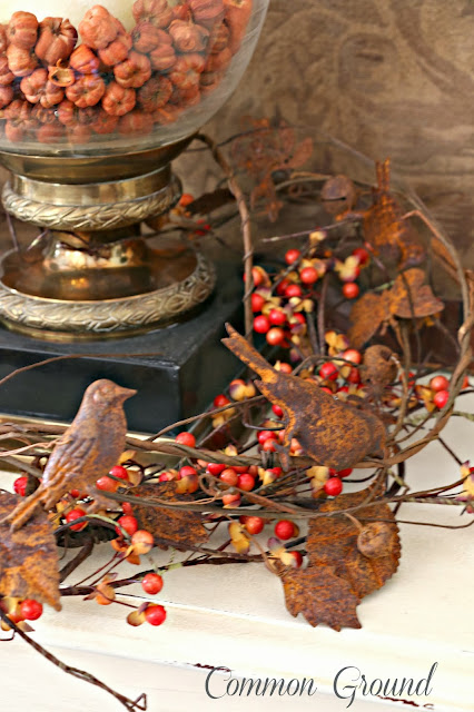 common ground : Rusty Fall Garland