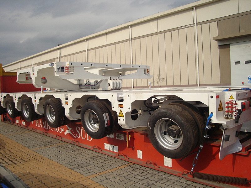 modular trailer: hydraulic multi axles modular trailer/abnormal ...