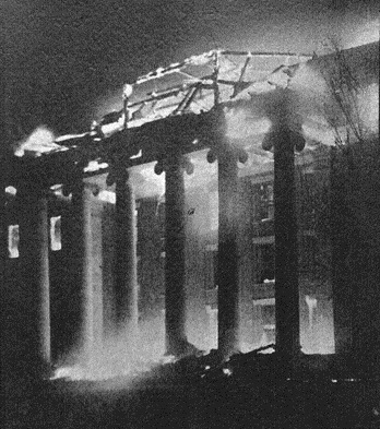 Academic Hall: Before and After the 1892 Fire