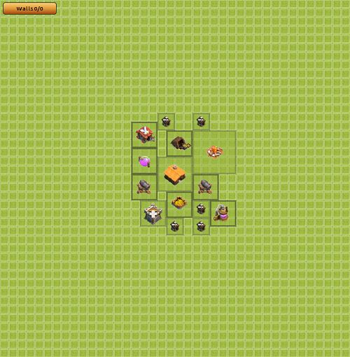 Base COC Terkuat Untuk TH 1-11 - cekrisna