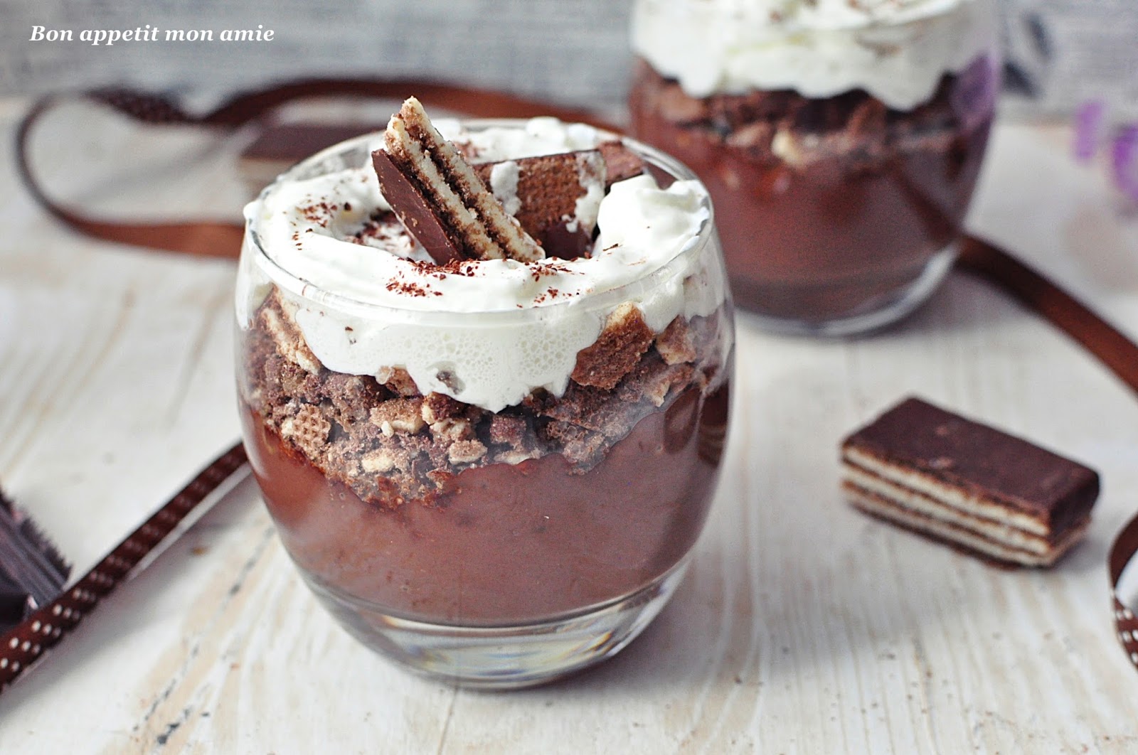 Bon appetit mon amie: DESER CZEKOLADOWY KREM LUSETTE