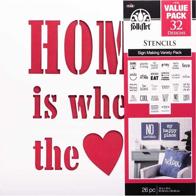 Easy & Inexpensive DIY Brown Craft Paper Stenciled Scroll Sign ...