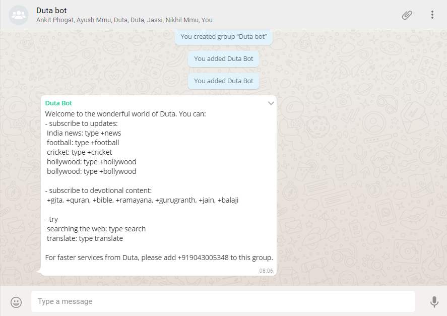 How to Chat with Wikipedia through Whatsapp - TechZine