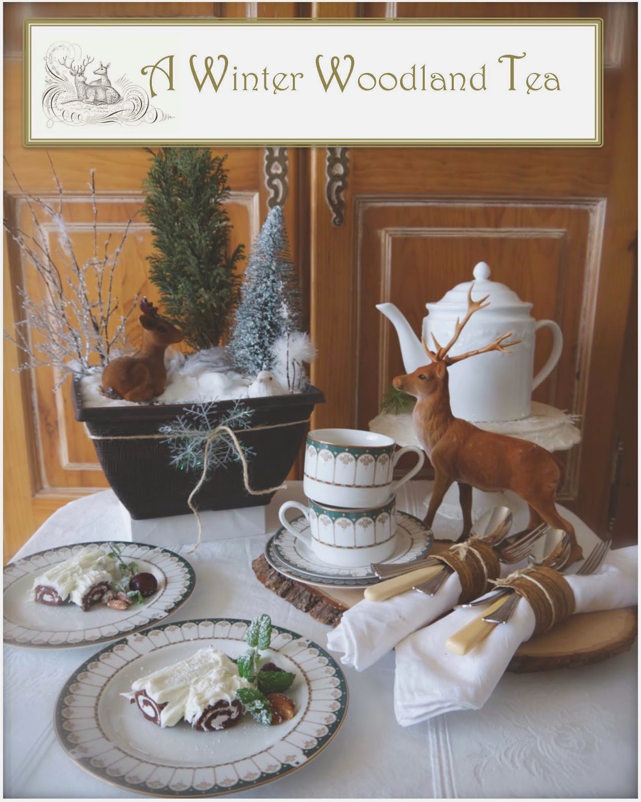 PennyWise Living: Winter Woodland Tea Party for Two