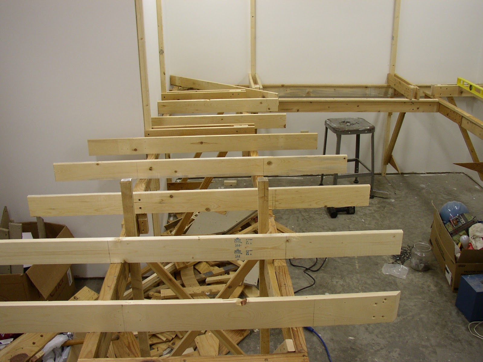 Model Railroading - Mainly in HO scale: Back to basics - Initial benchwork