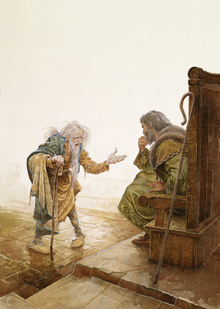 PJ Lynch Gallery: Oisín in Tir na n'Og