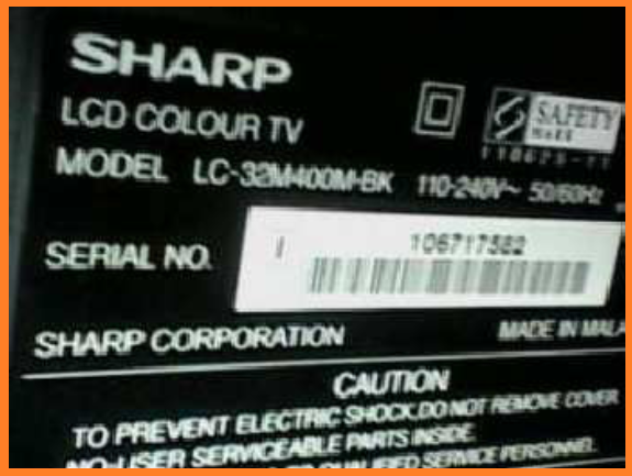 Berbagai Kerusakan TV LCD atau LED TV Merk Sharp - Belajar Elektronika