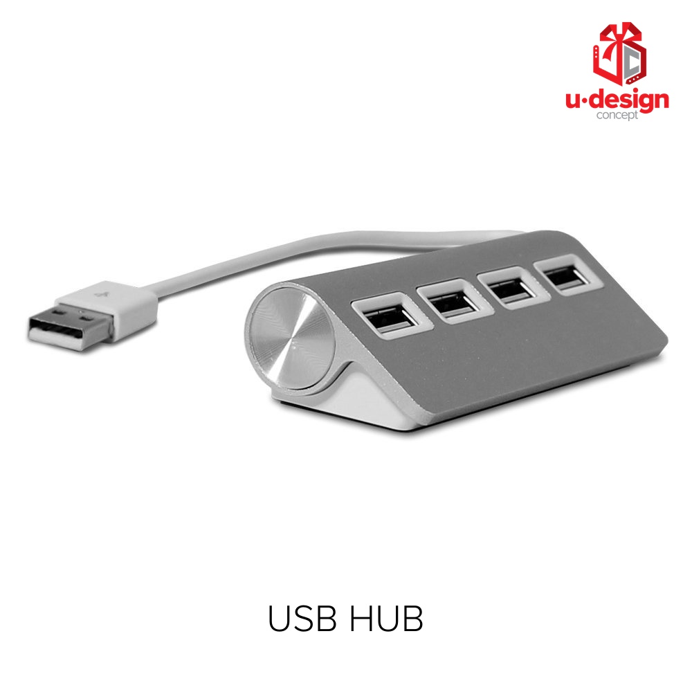 Custom Logo Printing USB Hub Malaysia by UDesignconcept