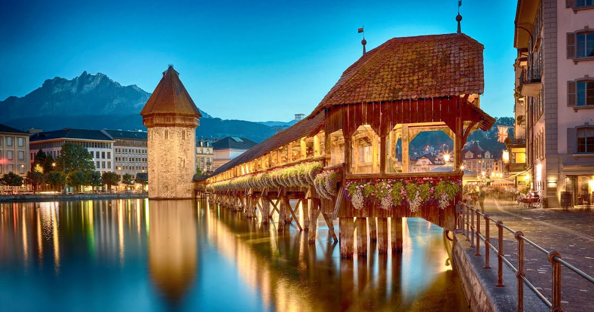 LUZERN - Citylights am Vierwaldstättersee