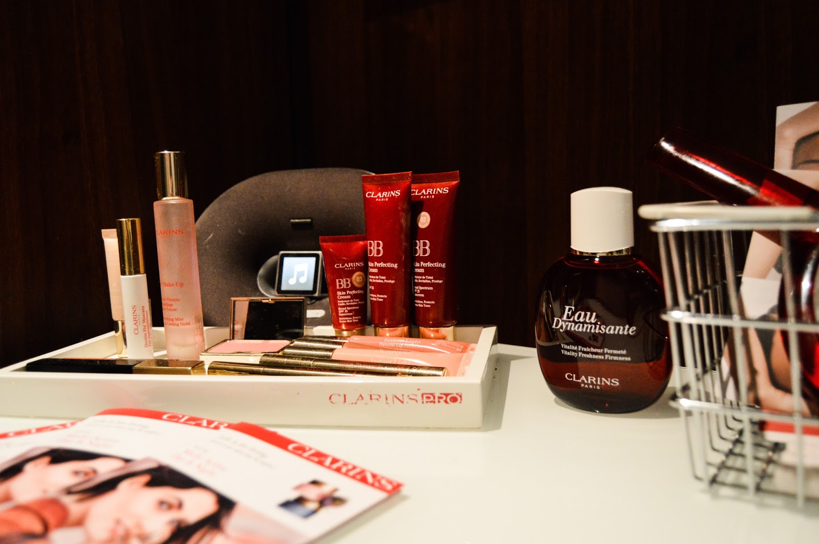 Clarins Spa Detox and Shine Stopper Facial Treatment | Cherries In The Snow