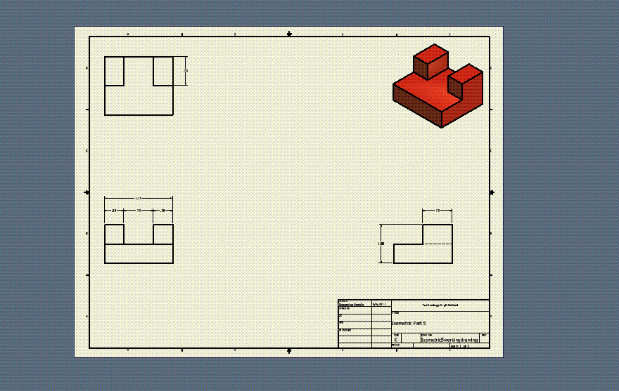 A. Acosta's Engineering Design Portfolio: Isometric Working Drawings ...