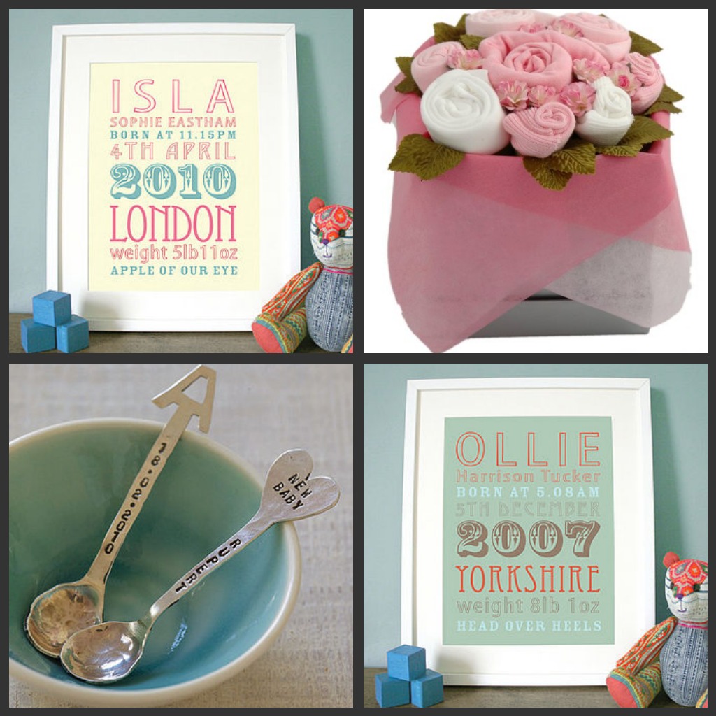 Inspired Celebration: GIFT LIST - New Baby