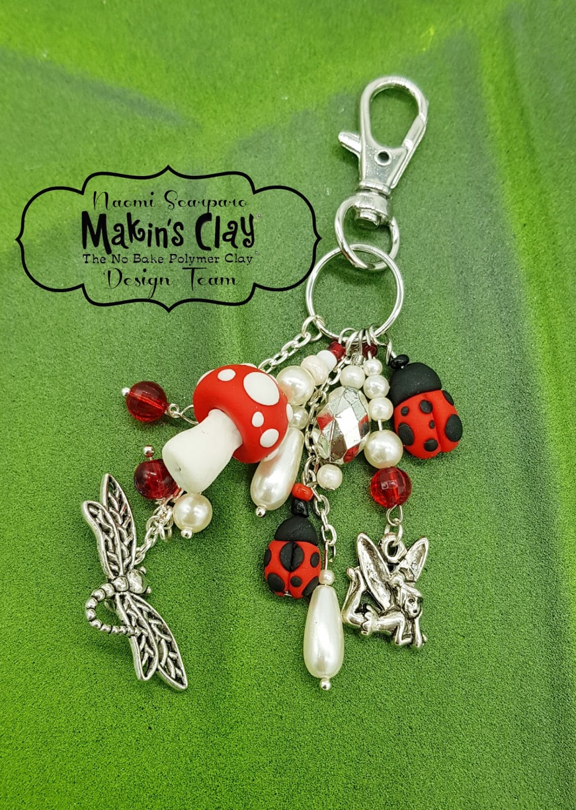 Ladybug Keychain