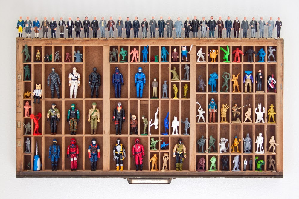 Modern Mormon Men: Manly Design: Type Drawer Figures