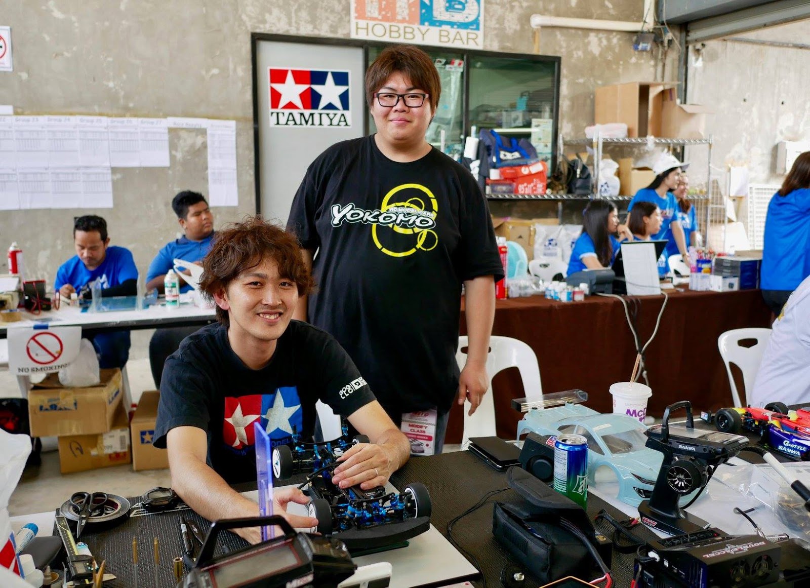 Tamiya racing factory at T.I.T.C.2019 photos and setup | The RC Racer