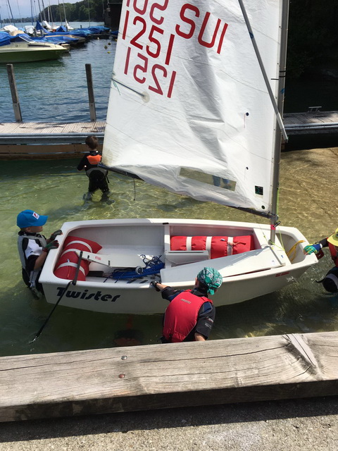 Optimisten Segelclup Hallwil: Opti Segeln 2016