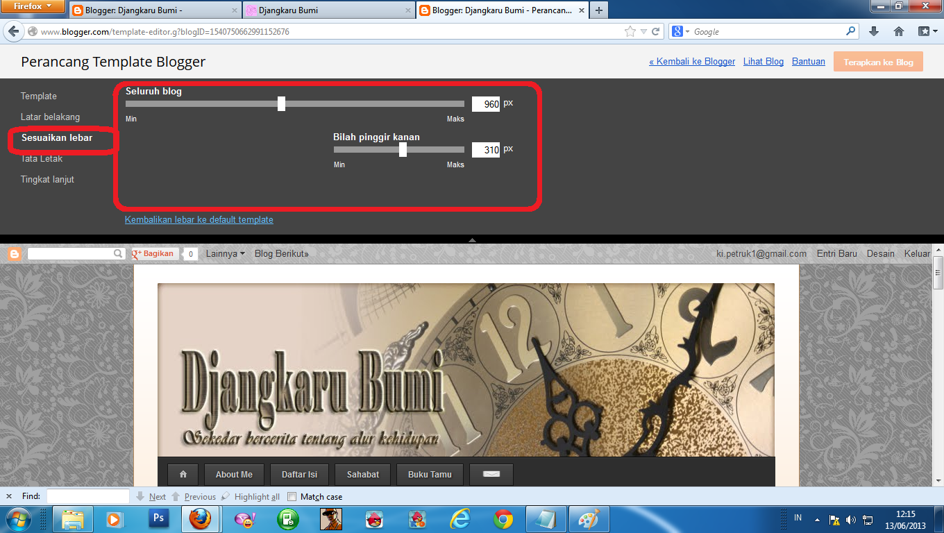 Information Communication and Technology: Cara Memasang Gambar Header